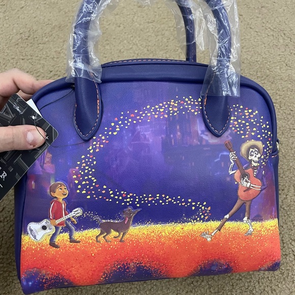 Loungefly | Bags | Colorful Womens Loungefly Disney Pixar Coco ...
